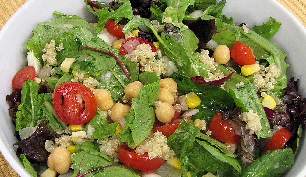 Quinoa provides protein, vitamin E, potassium, iron, magnesium, zinc ...