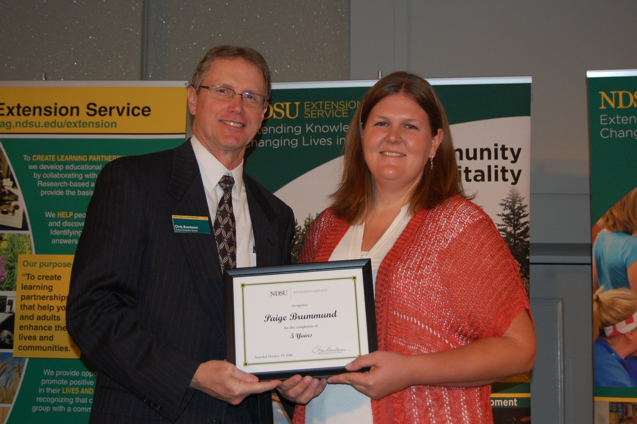 NDSU Extension Service Honors Staff for Years of Service — Extension ...