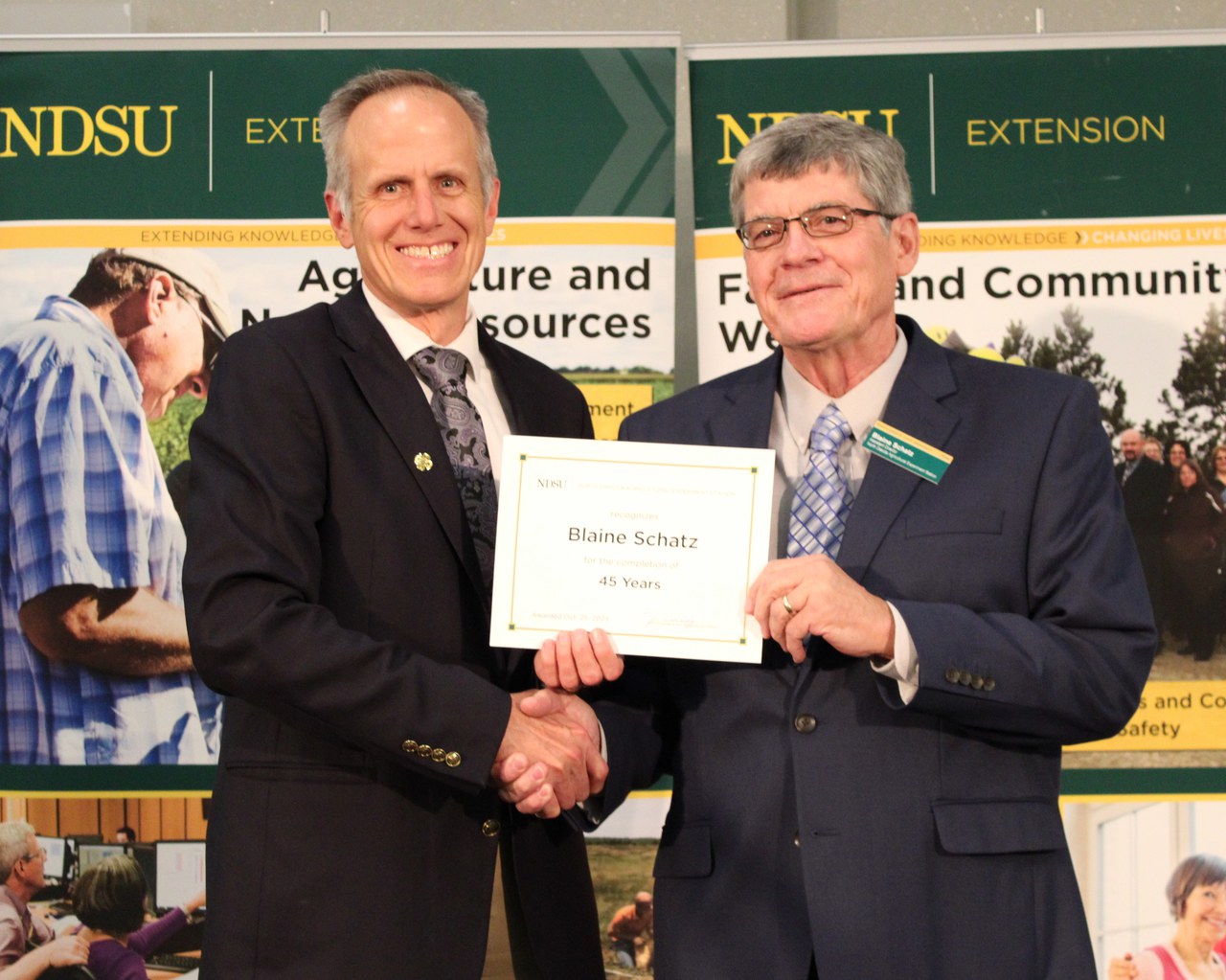 NDSU Extension and Research Extension Center staff honored for years of ...