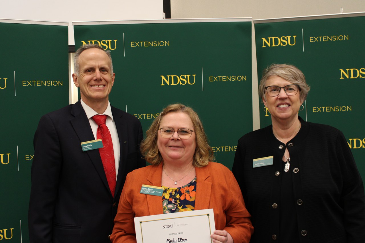 NDSU Agriculture recognizes support staff for years of service — Extension and Ag Research News
